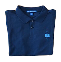 Short Sleeve Polos-Navy | Two Rivers