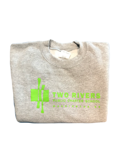 Gray Sweatshirts-Lime